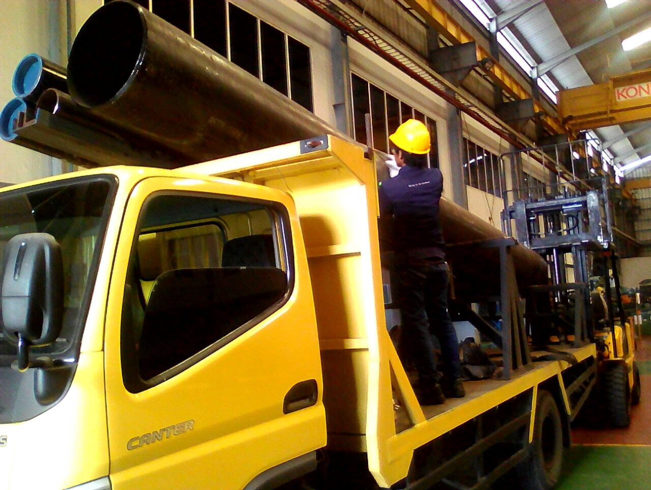 Produksi Pipa Spiral ASTM A252 Grade 2 Grade 3, EN 10255, JIS A5525 ...